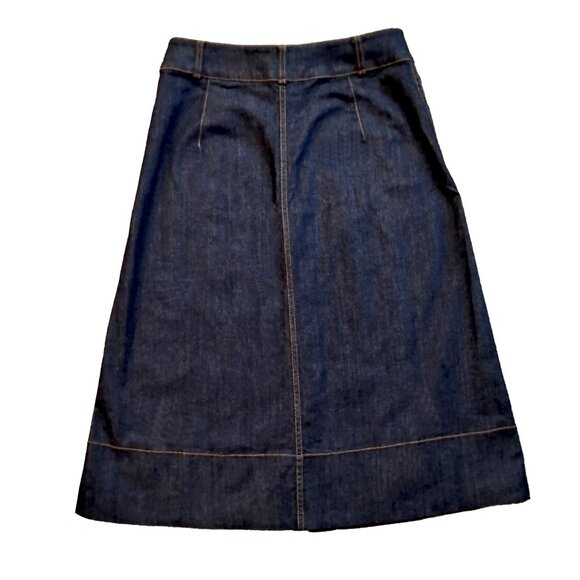 kate spade | Skirts | Kate Spade Broome Street Denim Skirt Goldthread ...